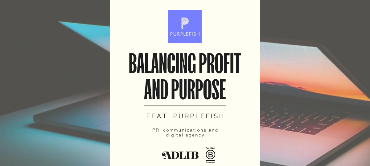 Balancing Profit & Purpose feat. Purplefish | Bristol Creative Industries